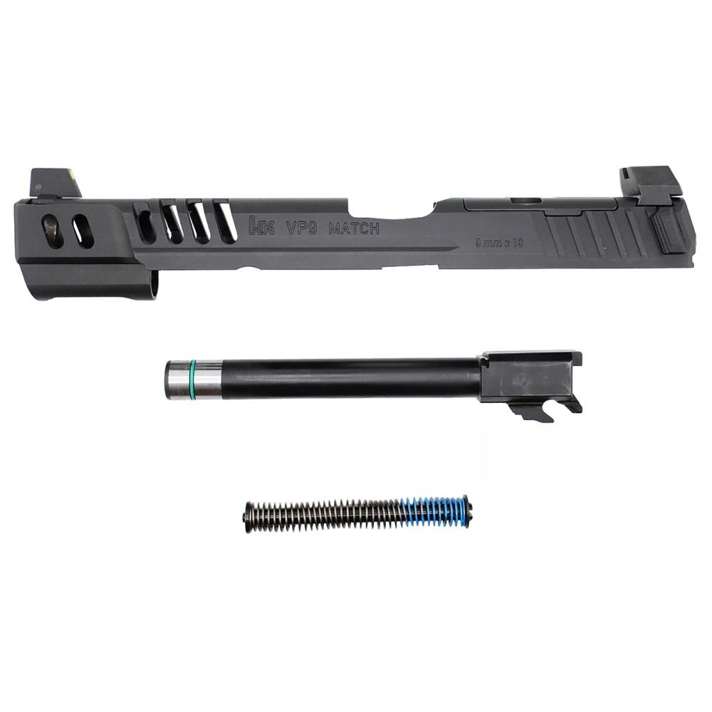 H&K VP9 Match OR Slide Kit With Tall Sights And Slide Cover Plate - San ...